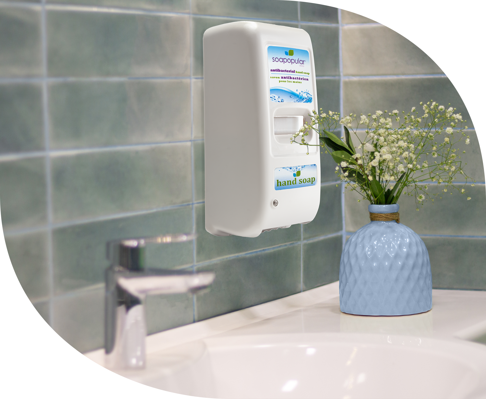 Antibacterial Foam Hand Soap Bulk Fill Automatic Dispenser – Soapopular