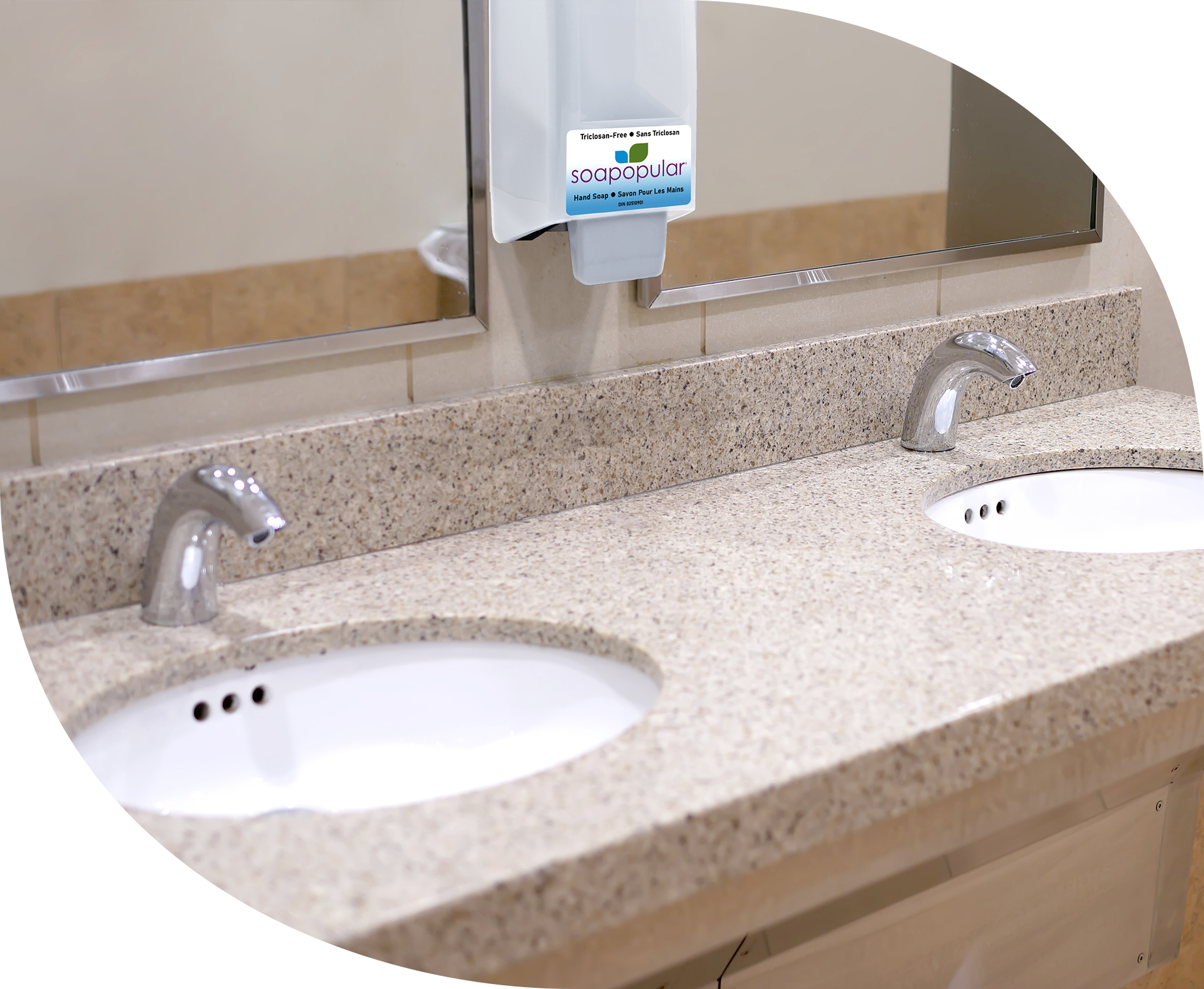 Antibacterial Covered Manual Dispenser – Soapopular