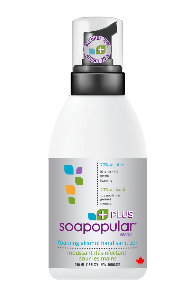 70% Alcohol Foam Hand Sanitizer 4L Refill Jug – Soapopular