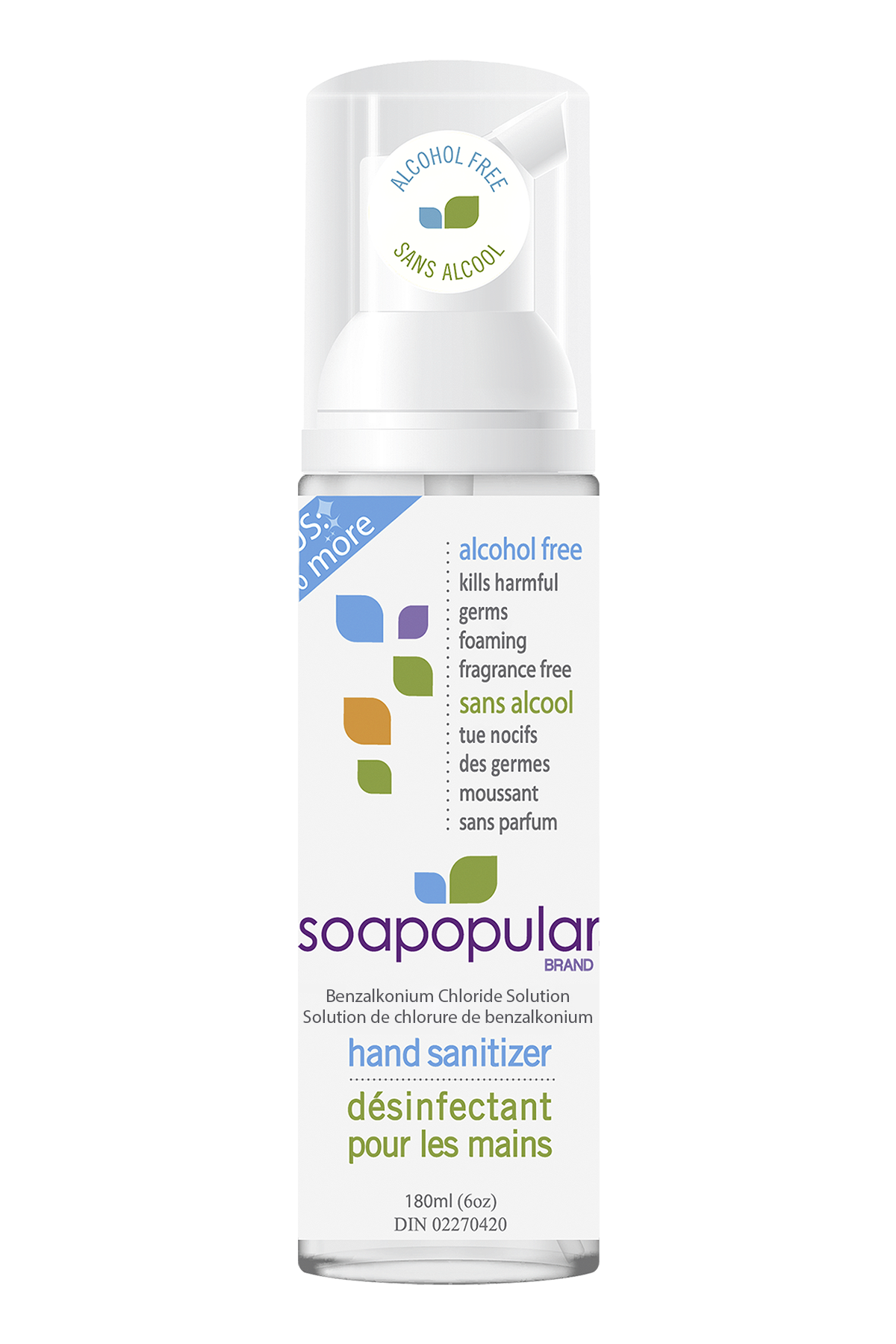 Alcohol-free Sanitizer – Soapopular