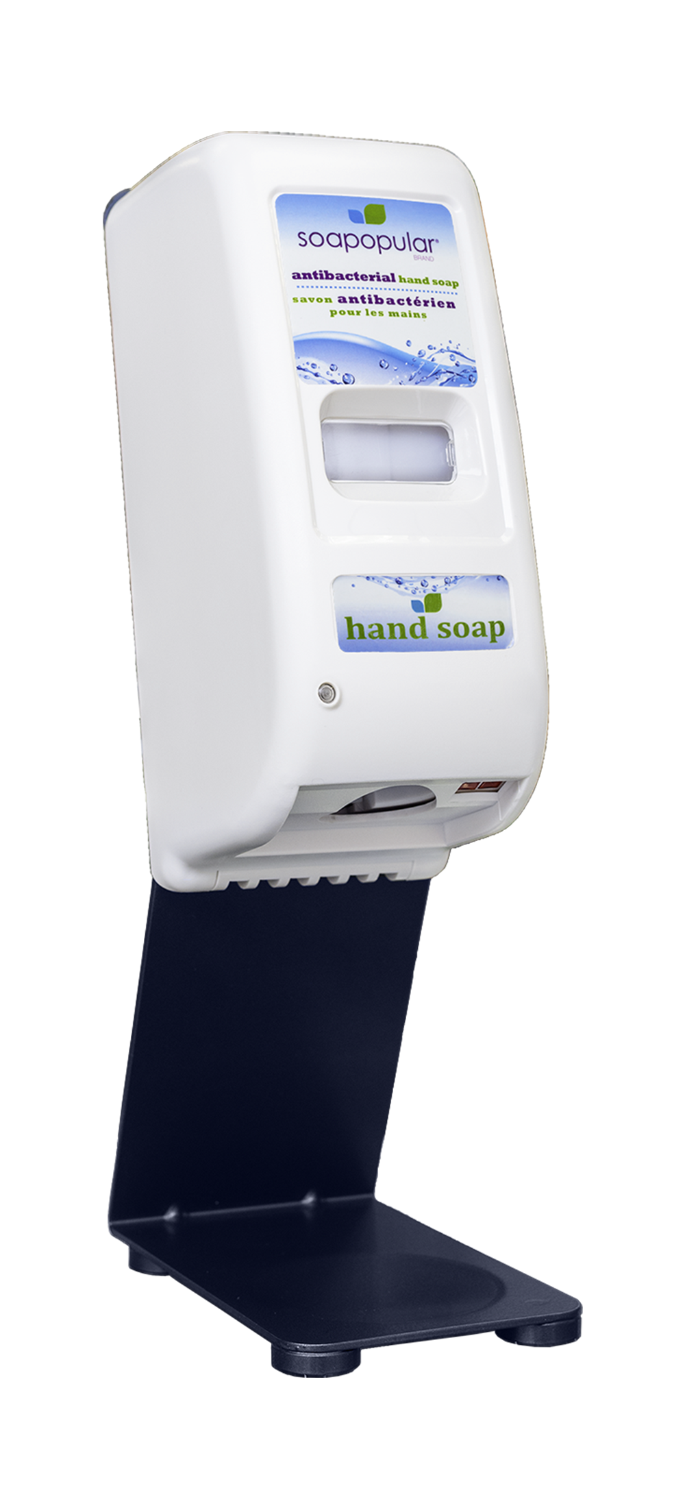 Soapopular Counter Top Stand Dispenser Antibacterial White – Soapopular